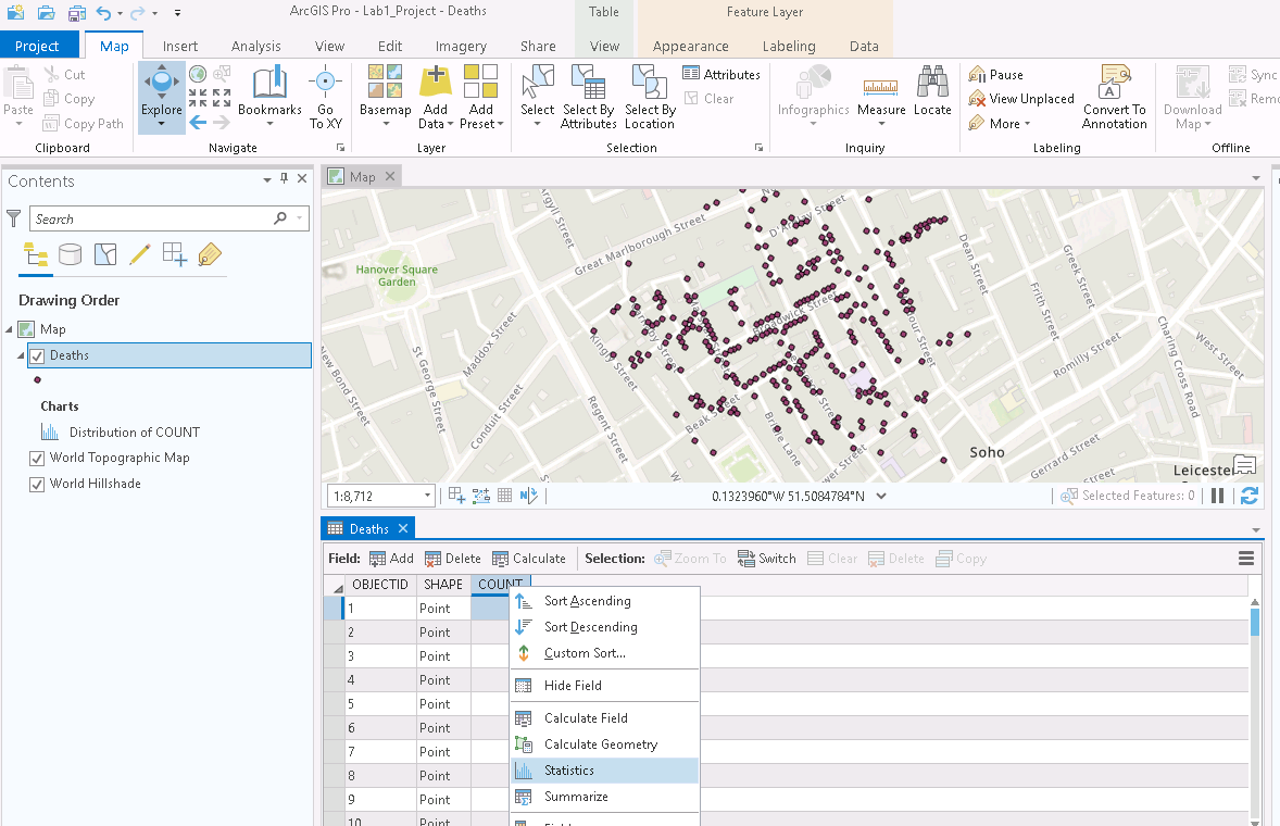 GEOS 270 Labs - Introduction to ArcGIS Pro